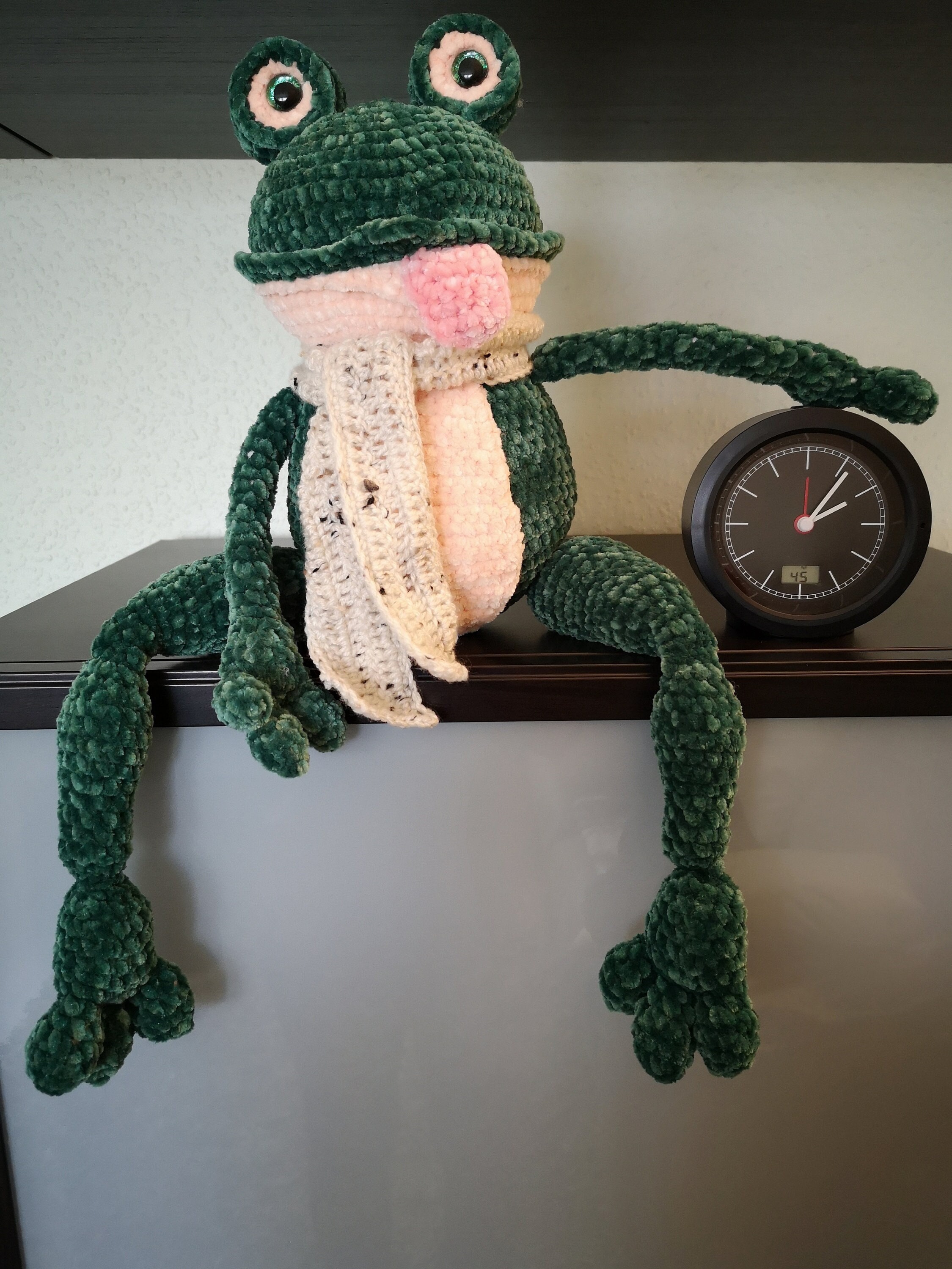 Cheeky Frog, Crocheted. A Perfect, Unique Gift for Children and Adults ...