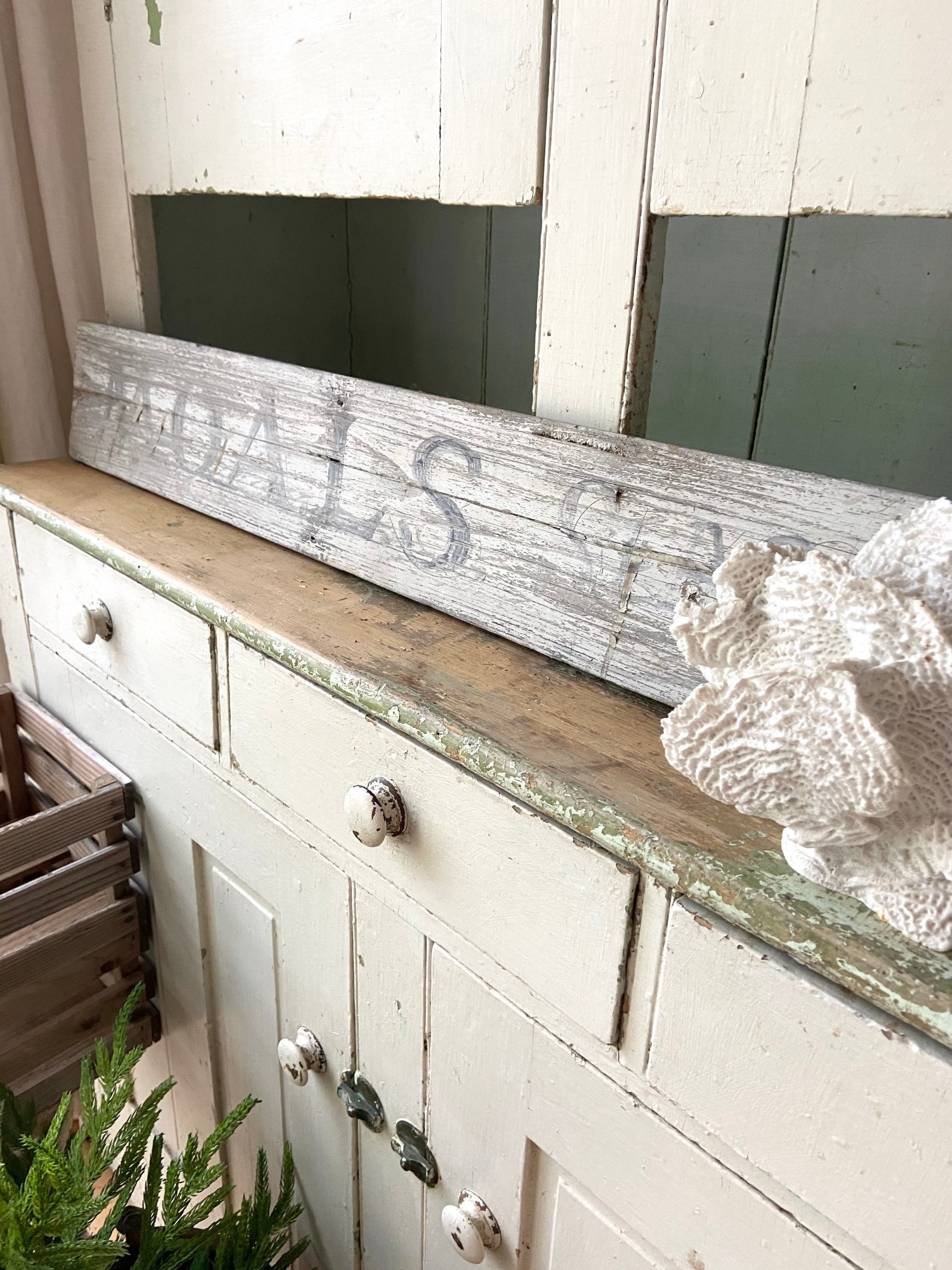 Vintage Wooden Sign - Etsy