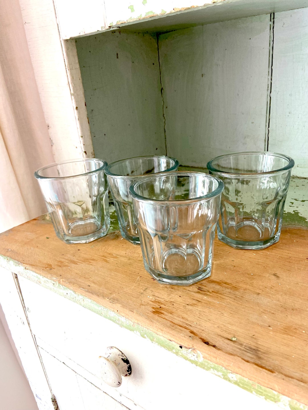 4 Working Glasses Set of 4 - Etsy