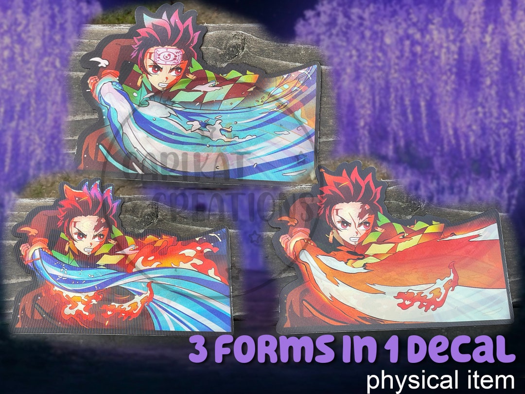 3D Anime Shifting Peeker Sticker | Ready to Sh!p | - Etsy