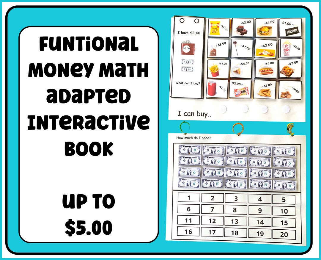 Adapted Interactive Math Skills Daily Living Skills Vocational Life ...
