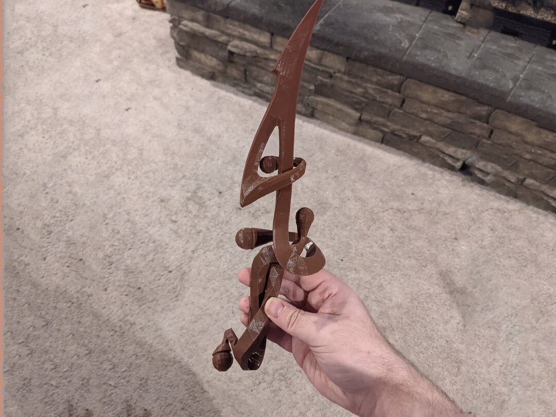 Valorant Spline Dagger Impresión 3D - Etsy México