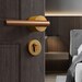 Split Door Interior Lock Lever With Set Modern Door Lever Set - Etsy