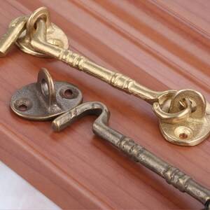 Antique Eye Cast Iron Shed, Rustic Cabin Hook and Door Holder, Wind ...