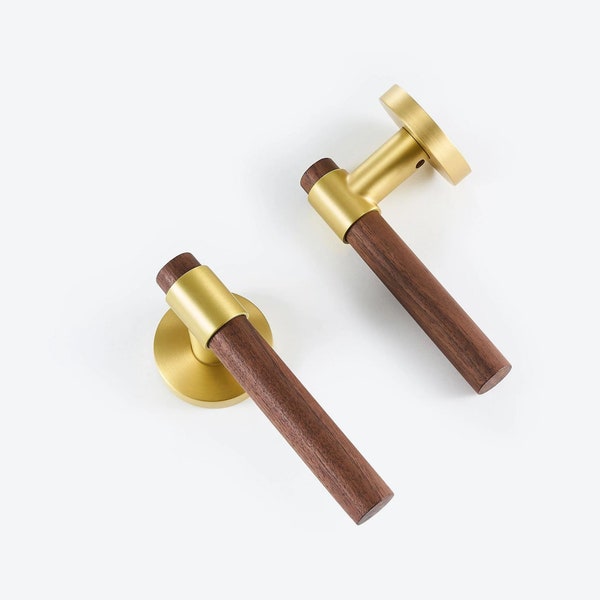 Wood Interior Door Handle - Etsy