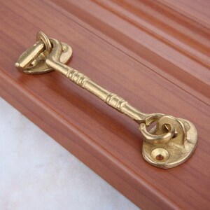 Antique Eye Cast Iron Shed, Rustic Cabin Hook and Door Holder, Wind ...