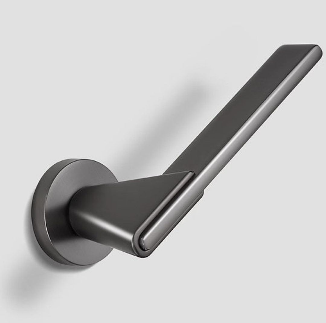Modern Split Door Lock Handle, Simple Indoor Door Lock Handle, Mute ...