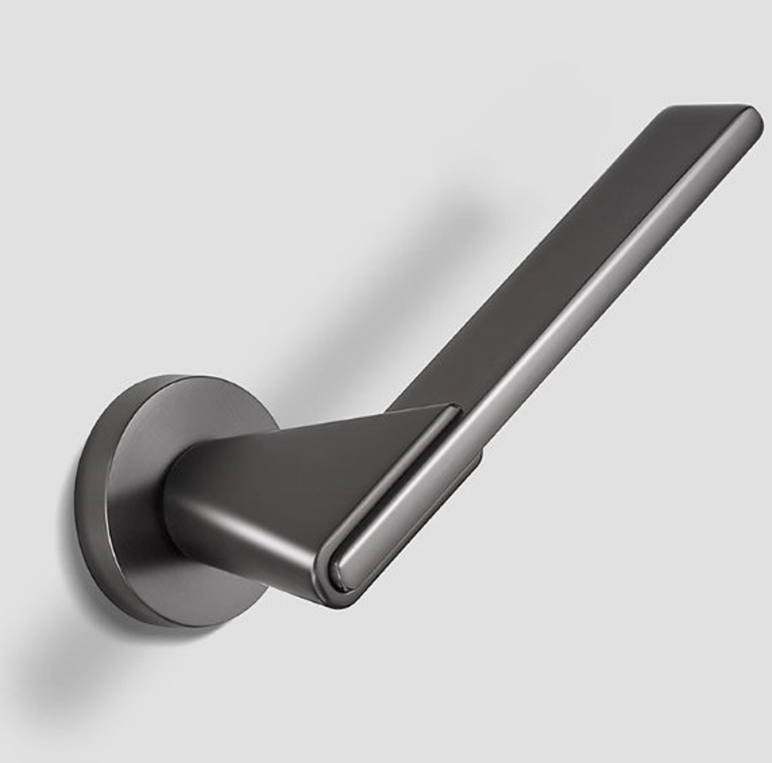 Modern Split Door Lock Handle Simple Indoor Door Lock Handle - Etsy
