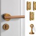 Split Door Interior Lock Lever With Set Modern Door Lever Set - Etsy