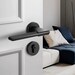 Modern Split Door Lock Handle Simple Indoor Door Lock Handle - Etsy