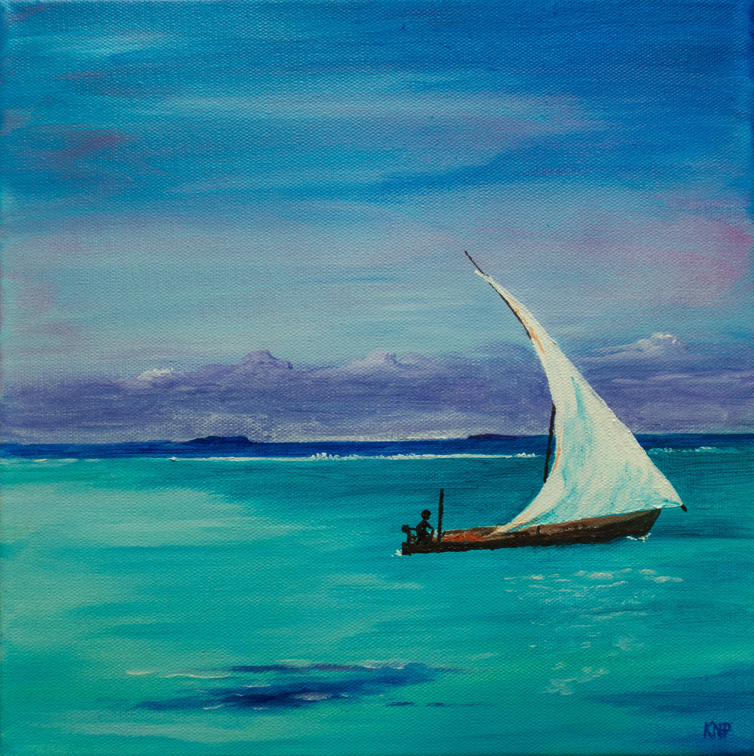 Easy Sailboat Painting