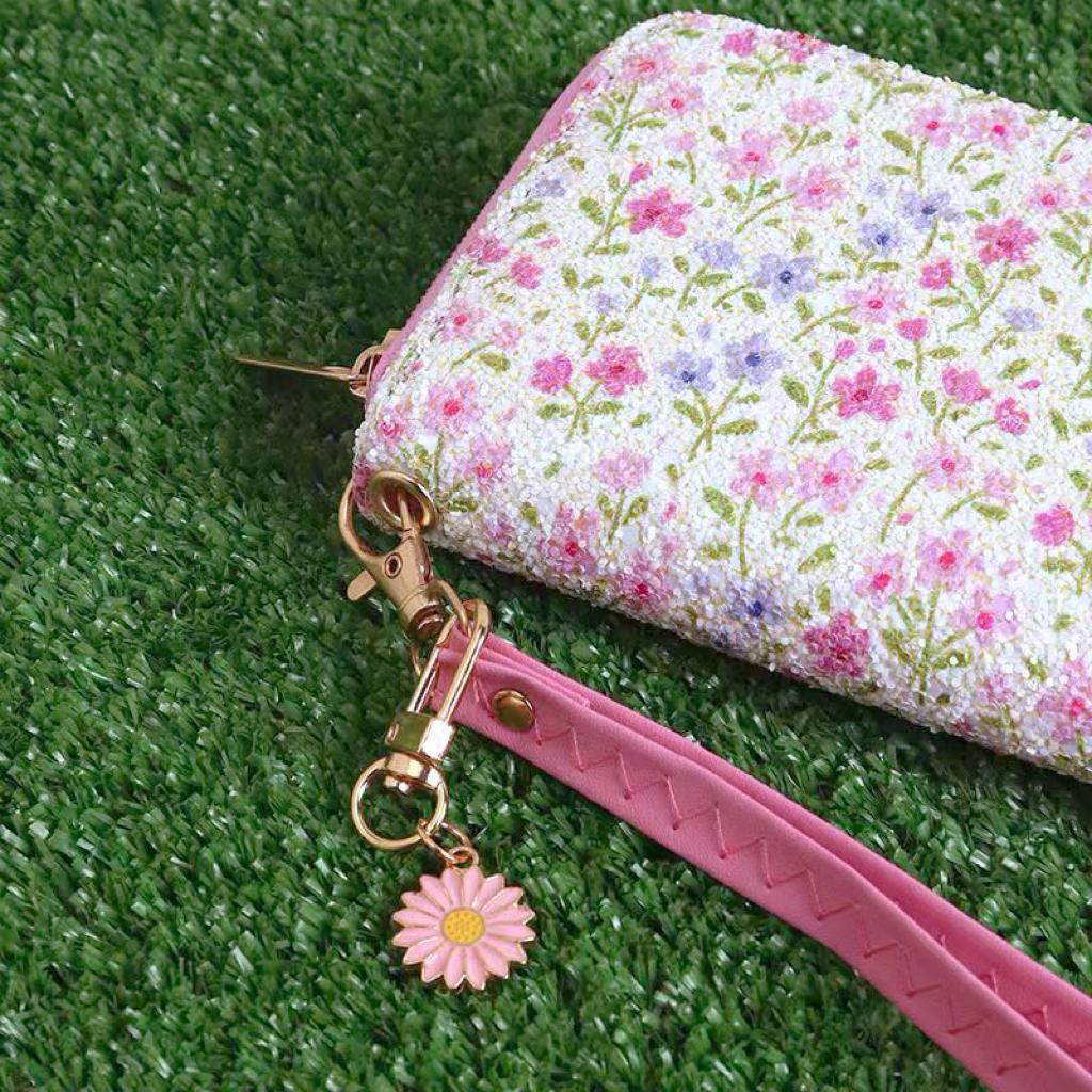 Girls Glitter Wallet Girls Flower Wallet Teen Preteen Girls Wallet - Etsy