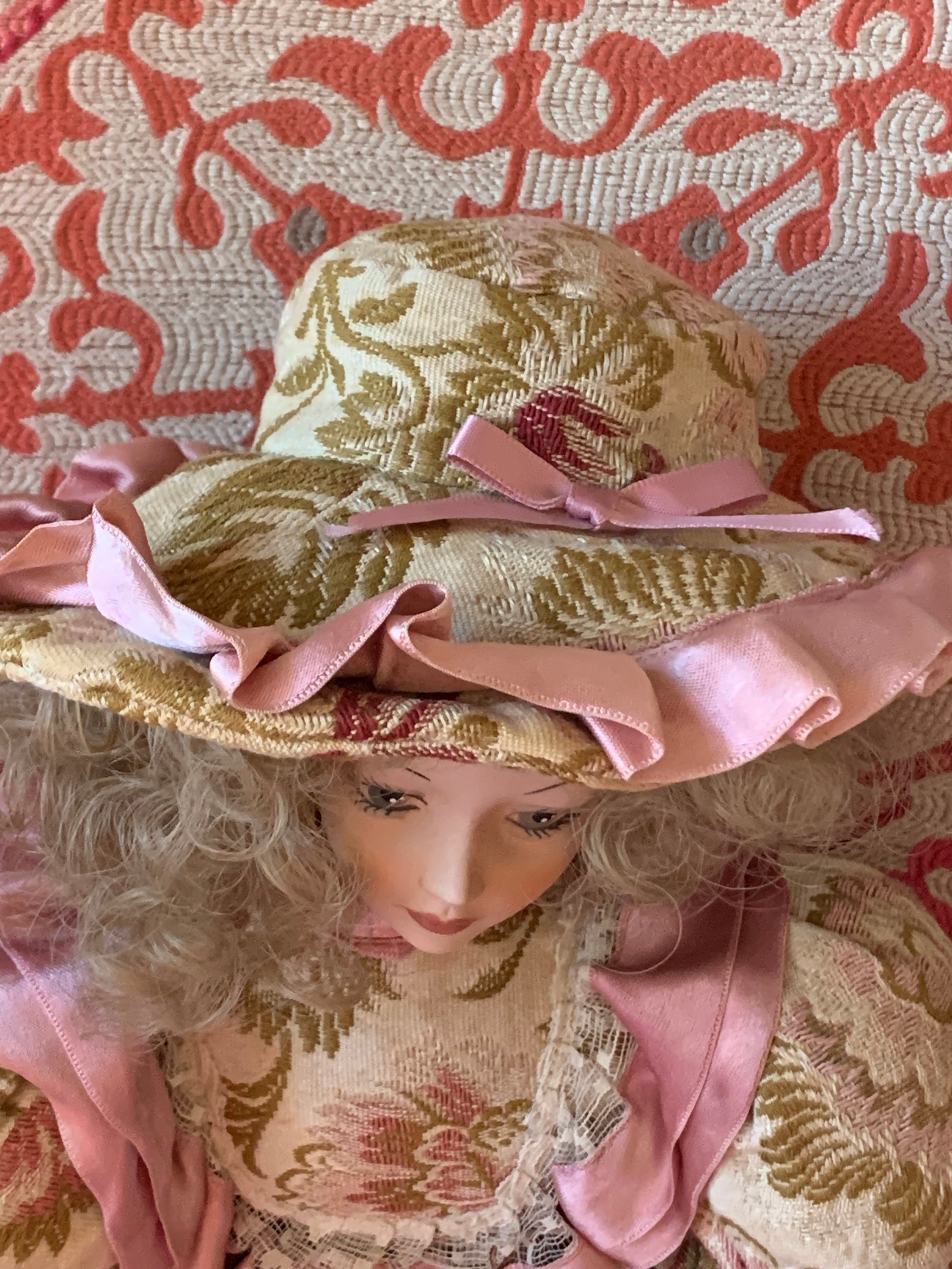 Stunning Italian Hand Painted Porcelain Doll Made in Italy - Etsy