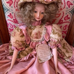 Stunning Italian Hand Painted Porcelain Doll Made in Italy - Etsy