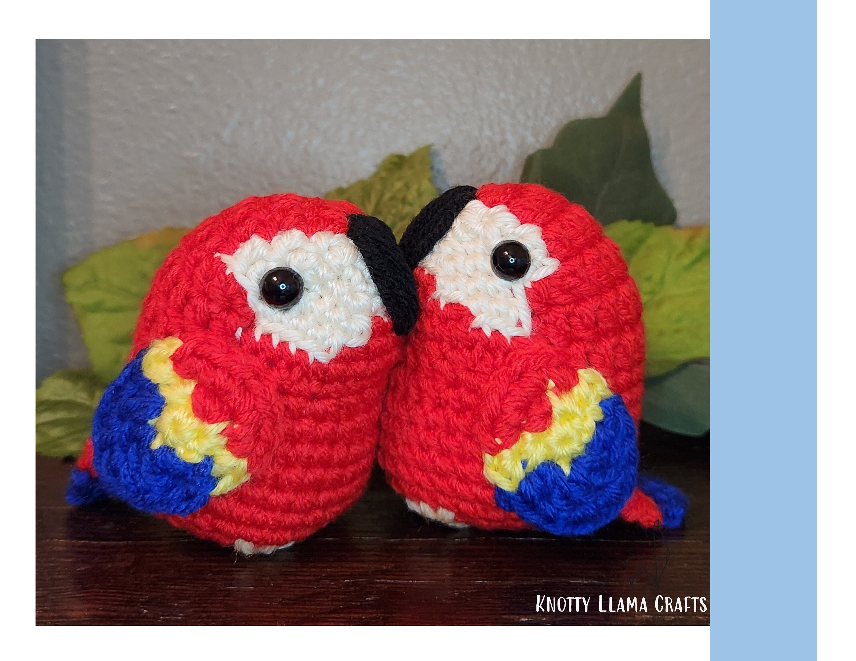 Marty Macaw Crochet Pattern - Etsy