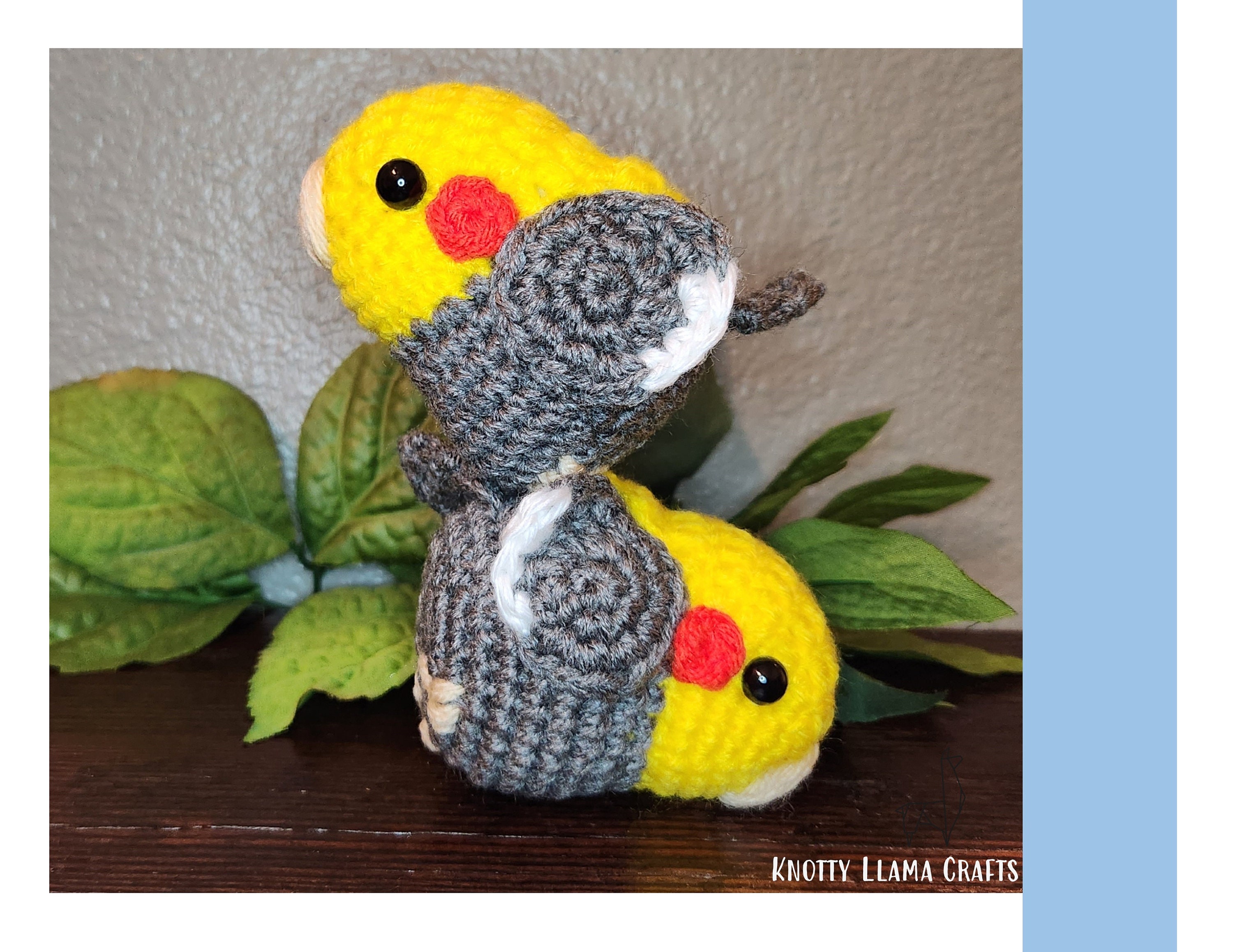 Cockatiel Coco Crochet Pattern - Etsy