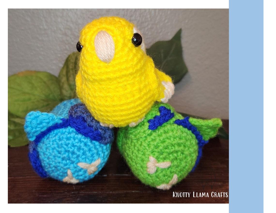Parrotlet Pete Crochet Pattern - Etsy