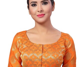 Brocade Design Blouse - Etsy