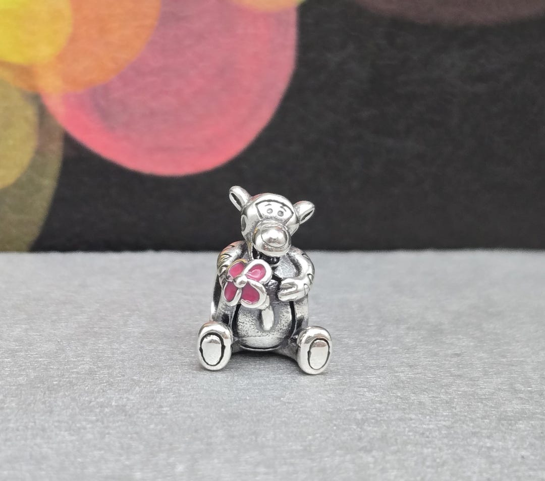 New Tigger Winnie the Pooh Bead Pink Enamel, Authentic Charm for ...