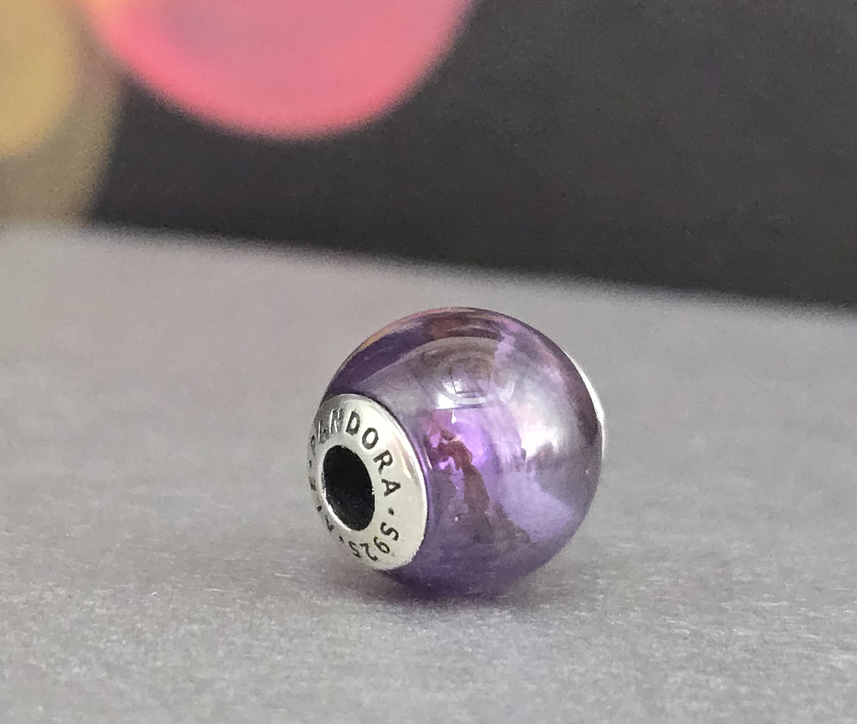 New FAITH AMETHYST Charm, Authentic Charm for Pandora Essence Bracelet ...