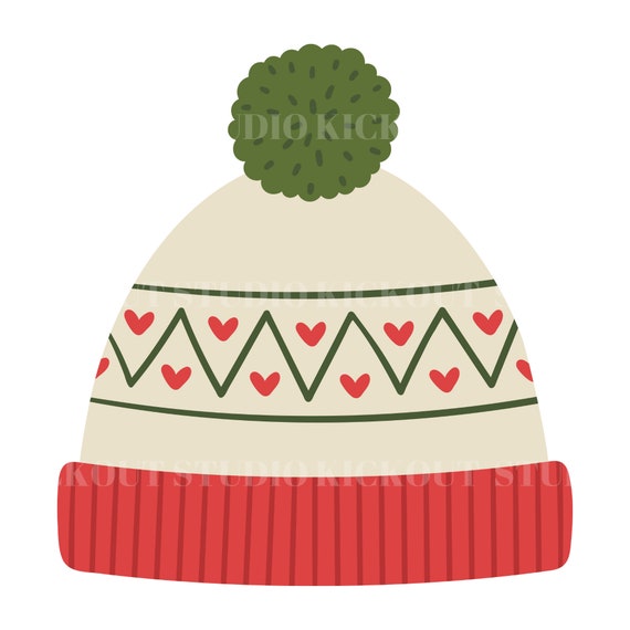 Red Winter Hat Clip Art