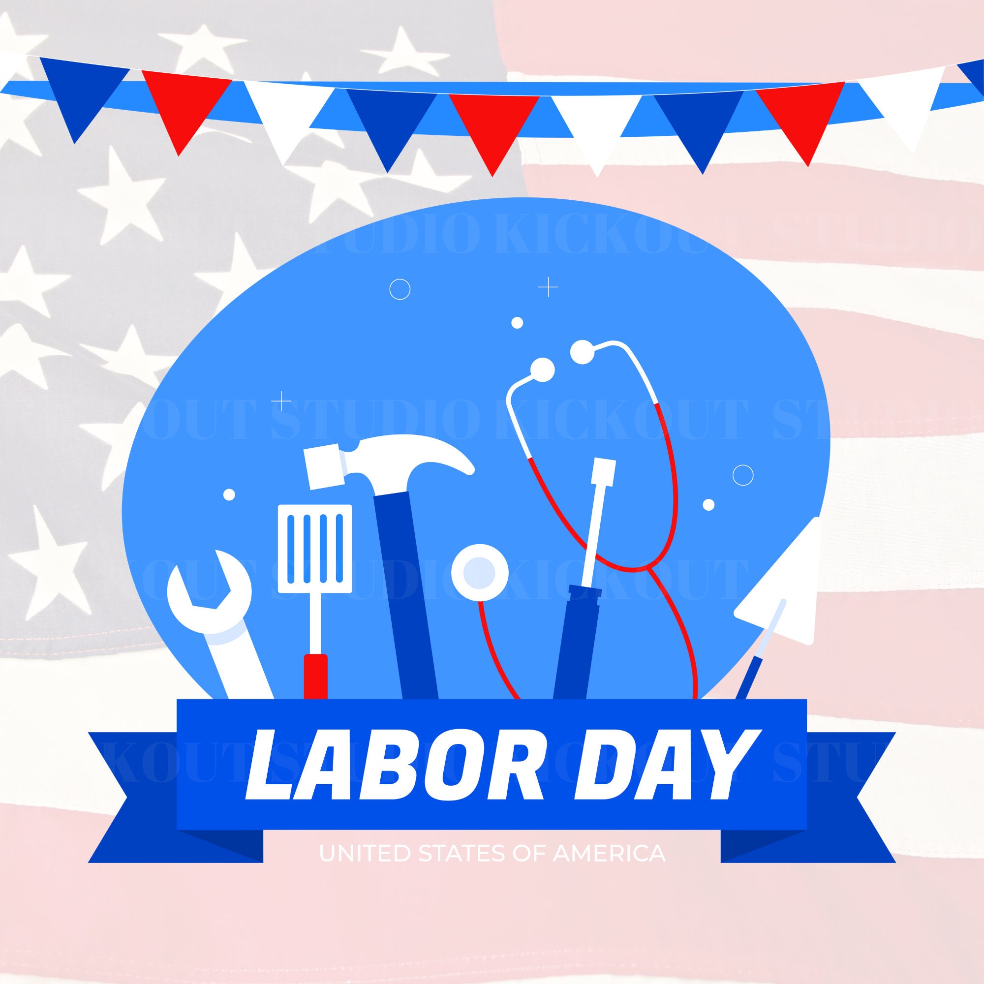 Labor Day SVG Bundle Happy Labor Day Bundle American Holiday - Etsy