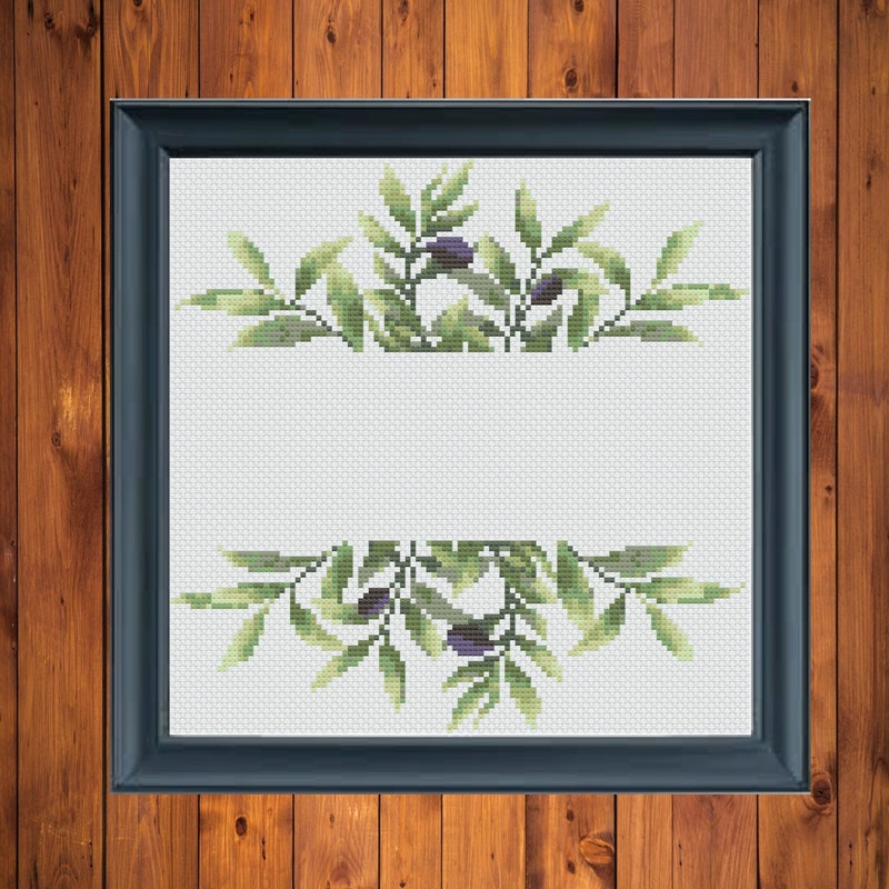 Leaf Cross Stitch Pattern - Etsy