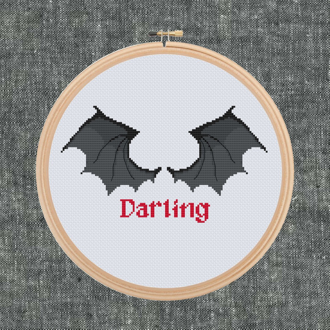 ACOTAR ACOMAF Feyre Darling Cross Stitch Pattern, Bat Boys Rhysand and ...