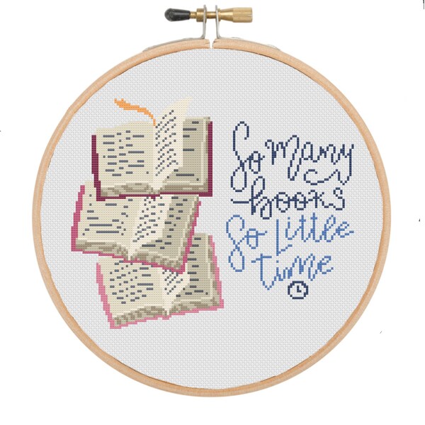 Reading Cross Stitch - Etsy