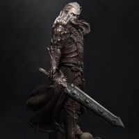 Cursed Lord Valak Male Dark Knight 8K D&d/pathfinder 32mm 75mm ...