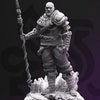 Goliath Male Barbarian / Fighter Great Axe DND, Resin 28mm Scale ...