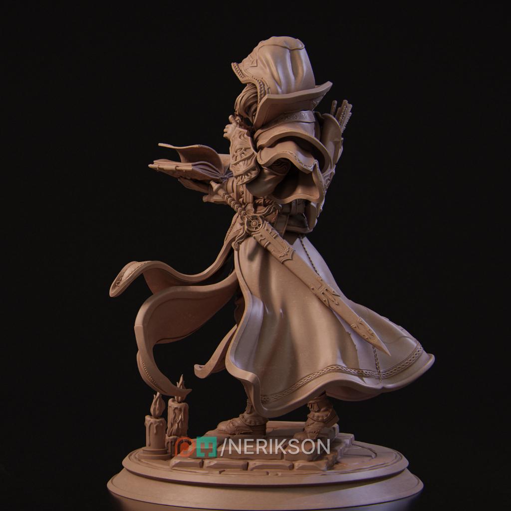 Elf Priest - Nerikson - Etsy
