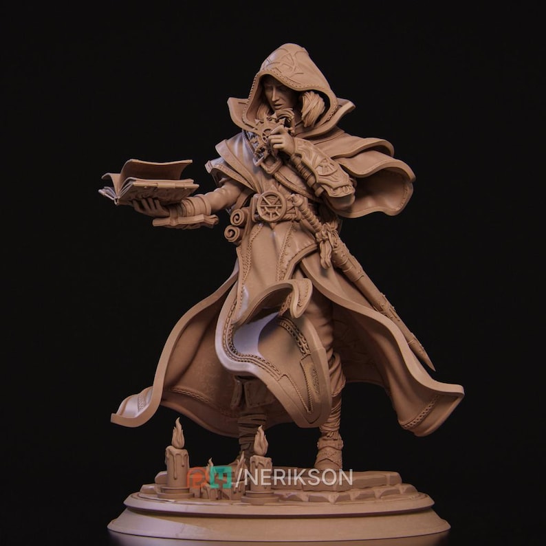 Elf Priest - Nerikson - Etsy