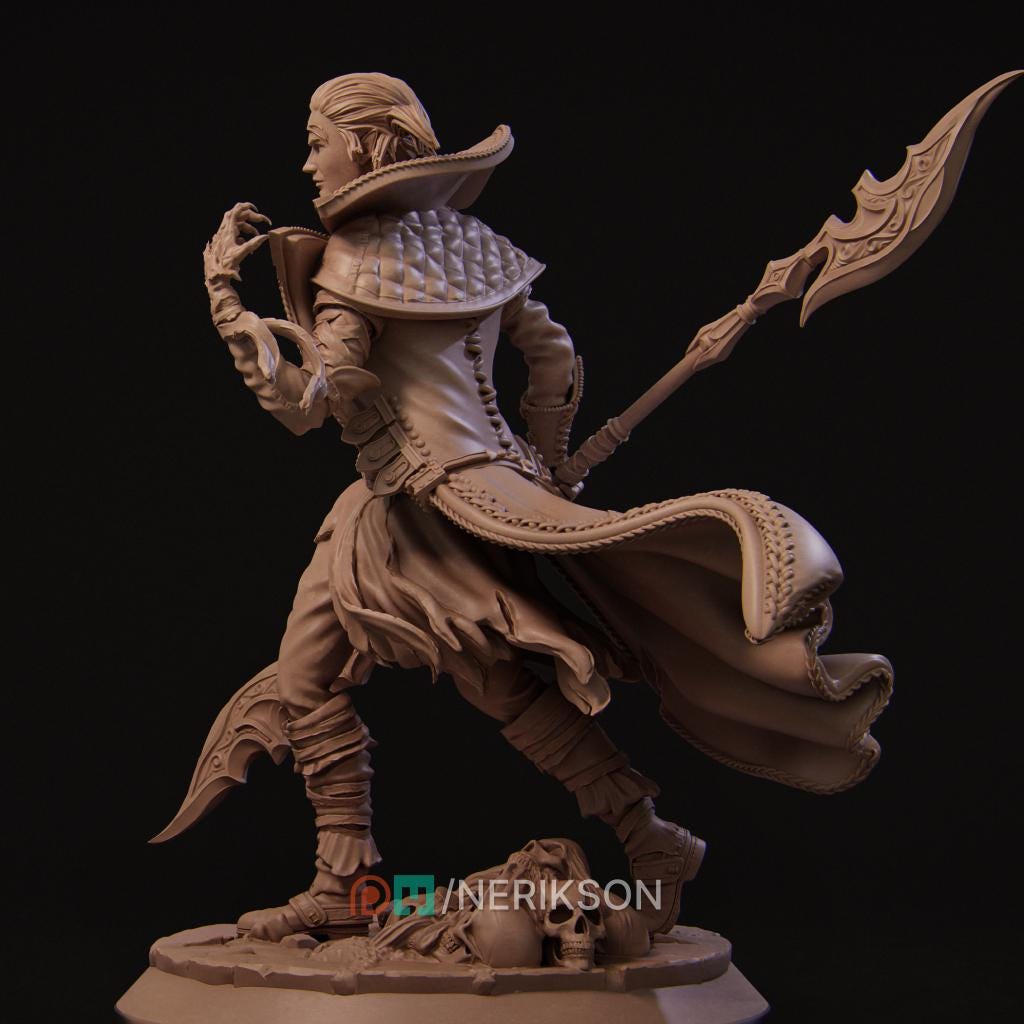 Vampire Elf Warlock - Nerikson - Etsy