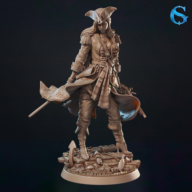 Pirate Female Miniatures - Etsy