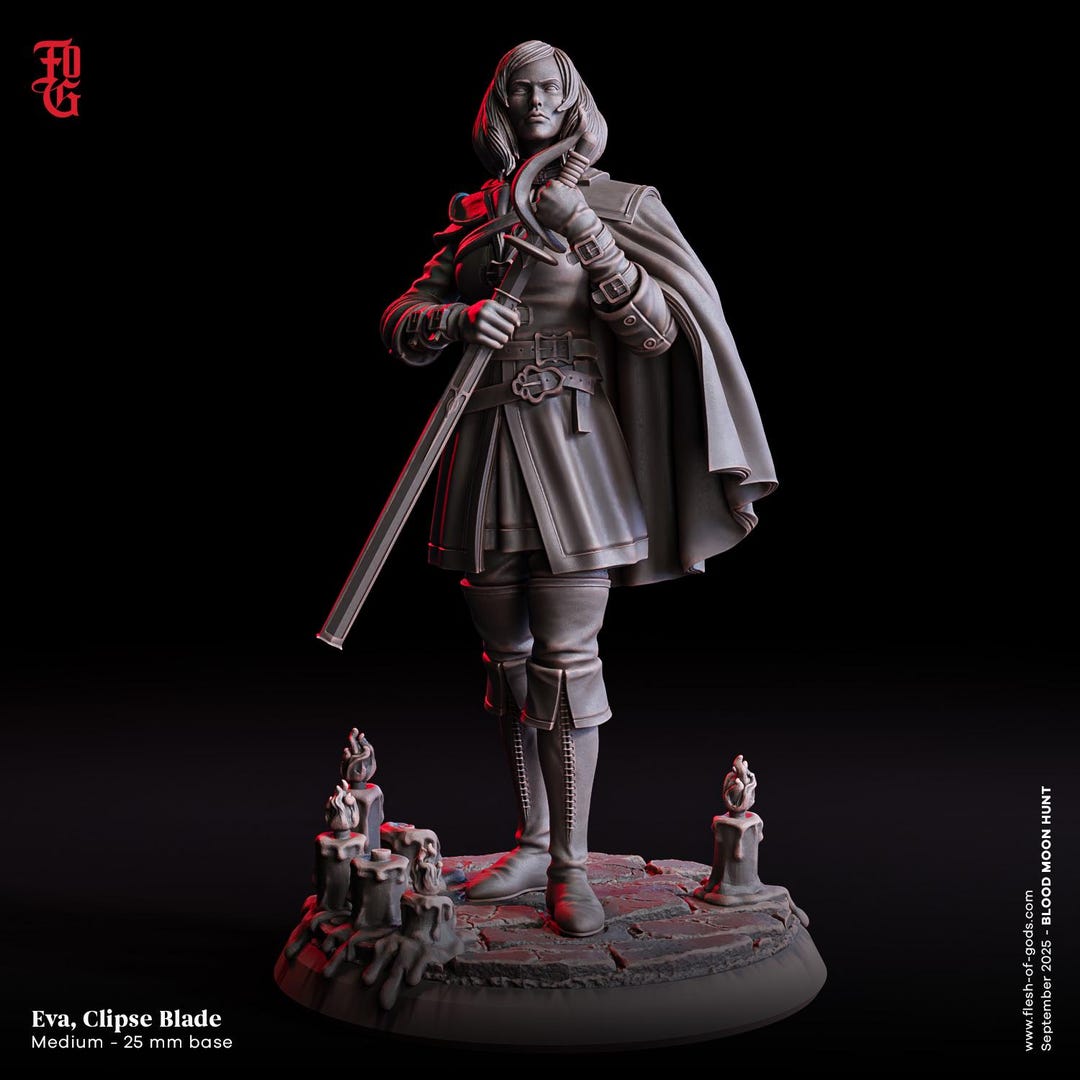 Eva, Eclipse Blade - Flesh of Gods - Etsy