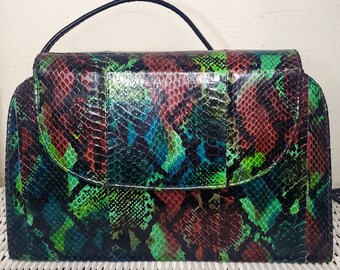 Rainbow Snakeskin - Etsy