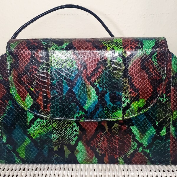 Rainbow Snakeskin - Etsy
