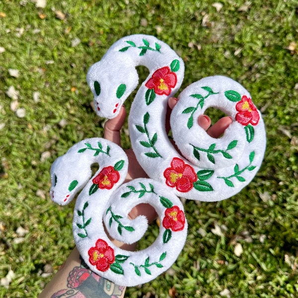 Red Snake Plush - Etsy