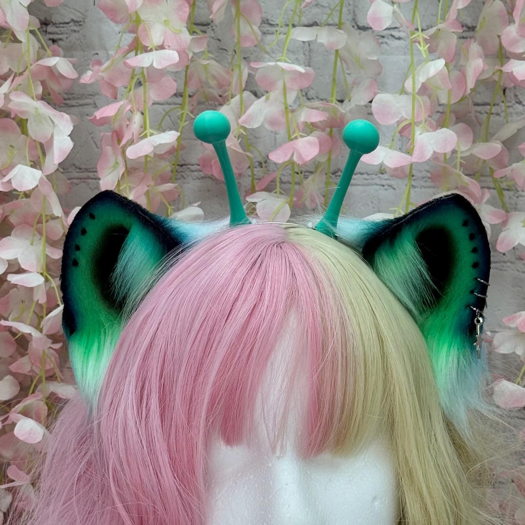 Alien Cat Ears Headband: Space Theme Costume Headwear - Etsy