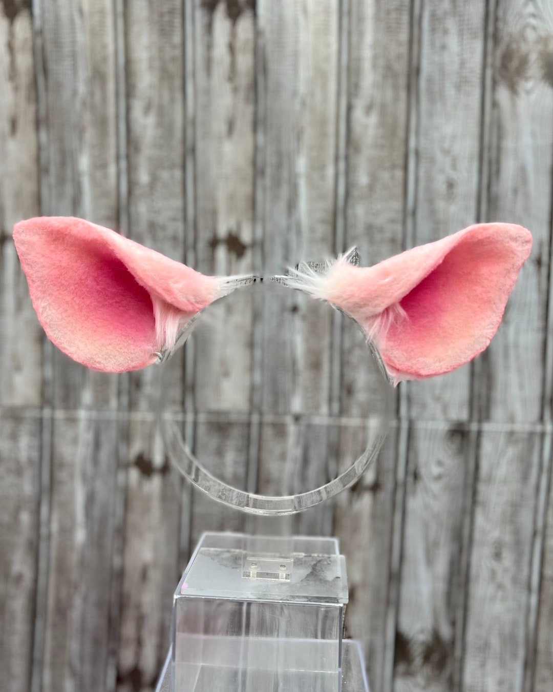 Realistic Pig Ears Headband: Handmade Faux Fur Cosplay Costume - Etsy