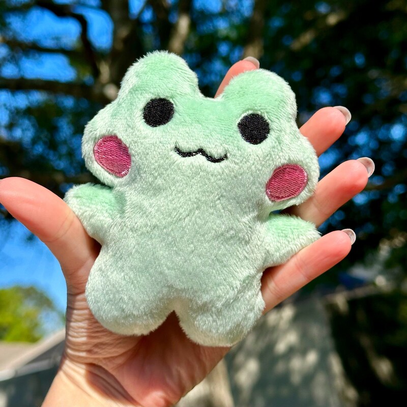 Cute Frog Plush - Etsy