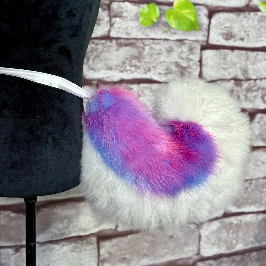 Premade Cosplay Tails Striped Tiger Tail Nekomimi Cosplay Tail Ready to ...