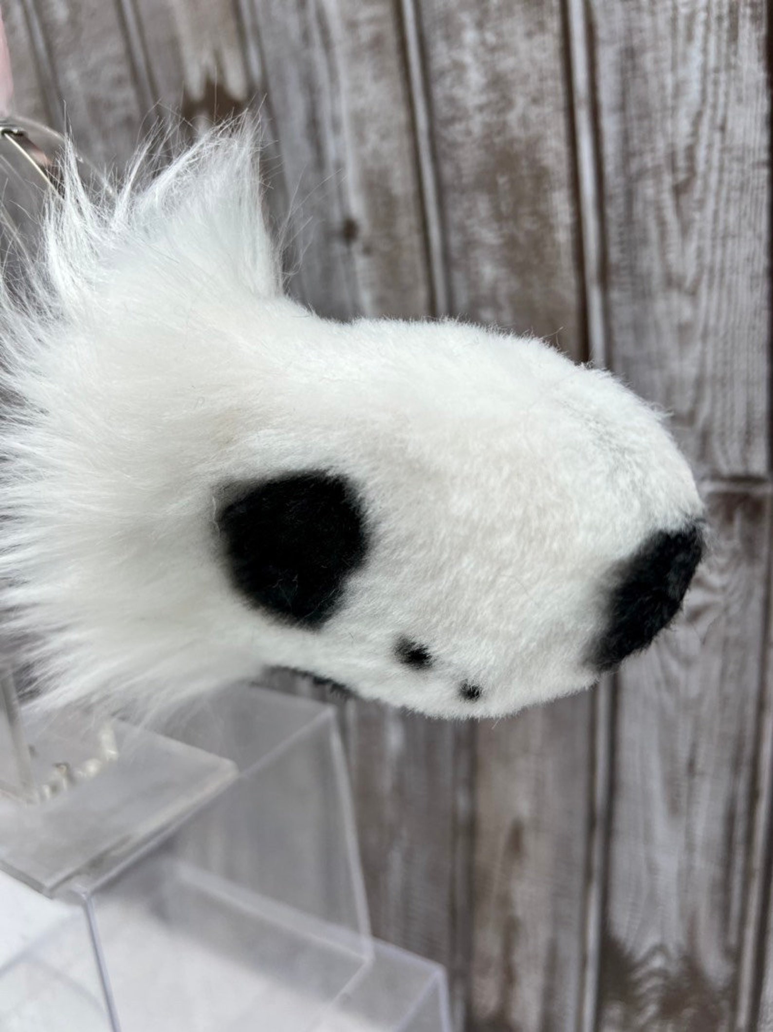 Fluffy Cow Ears With Horns Faux Fur Cow Cosplay Costume Ears - Etsy