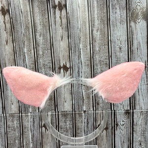 Realistic Pig Ears Headband: Handmade Faux Fur Cosplay Costume - Etsy