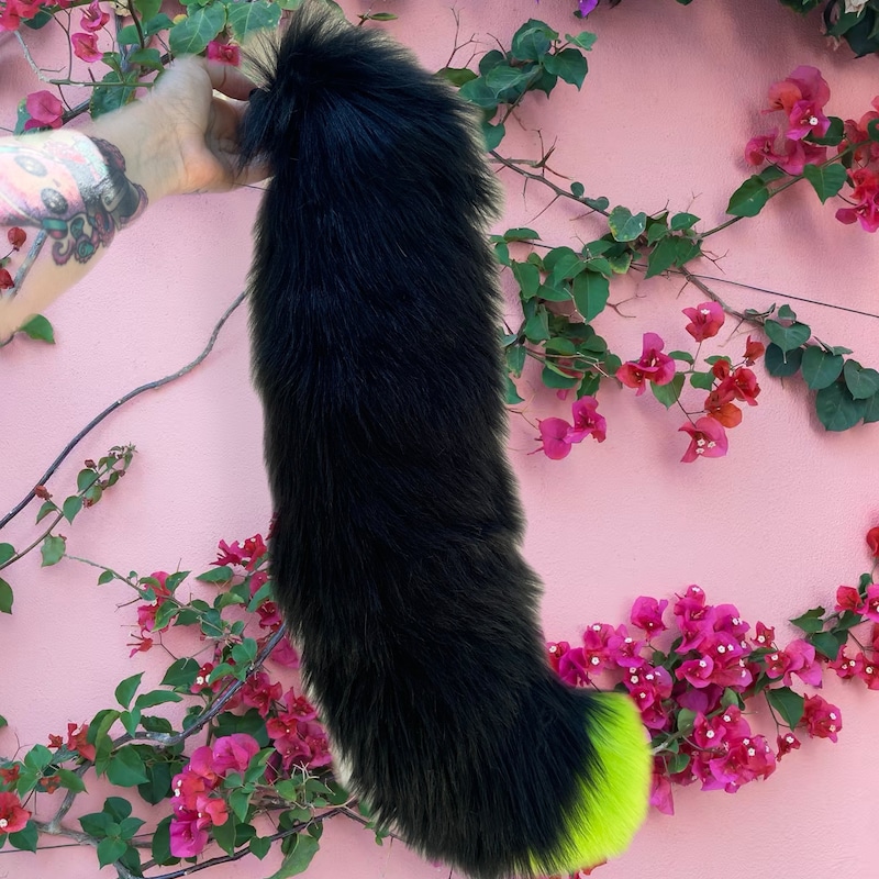 Faux Fur Tail - Etsy