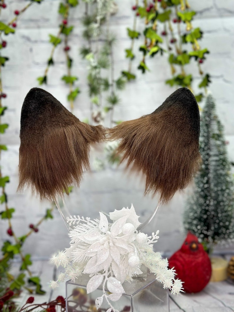 Realistic German Shepherd Puppy Ear Headband Dog Wolf Cosplay - Etsy