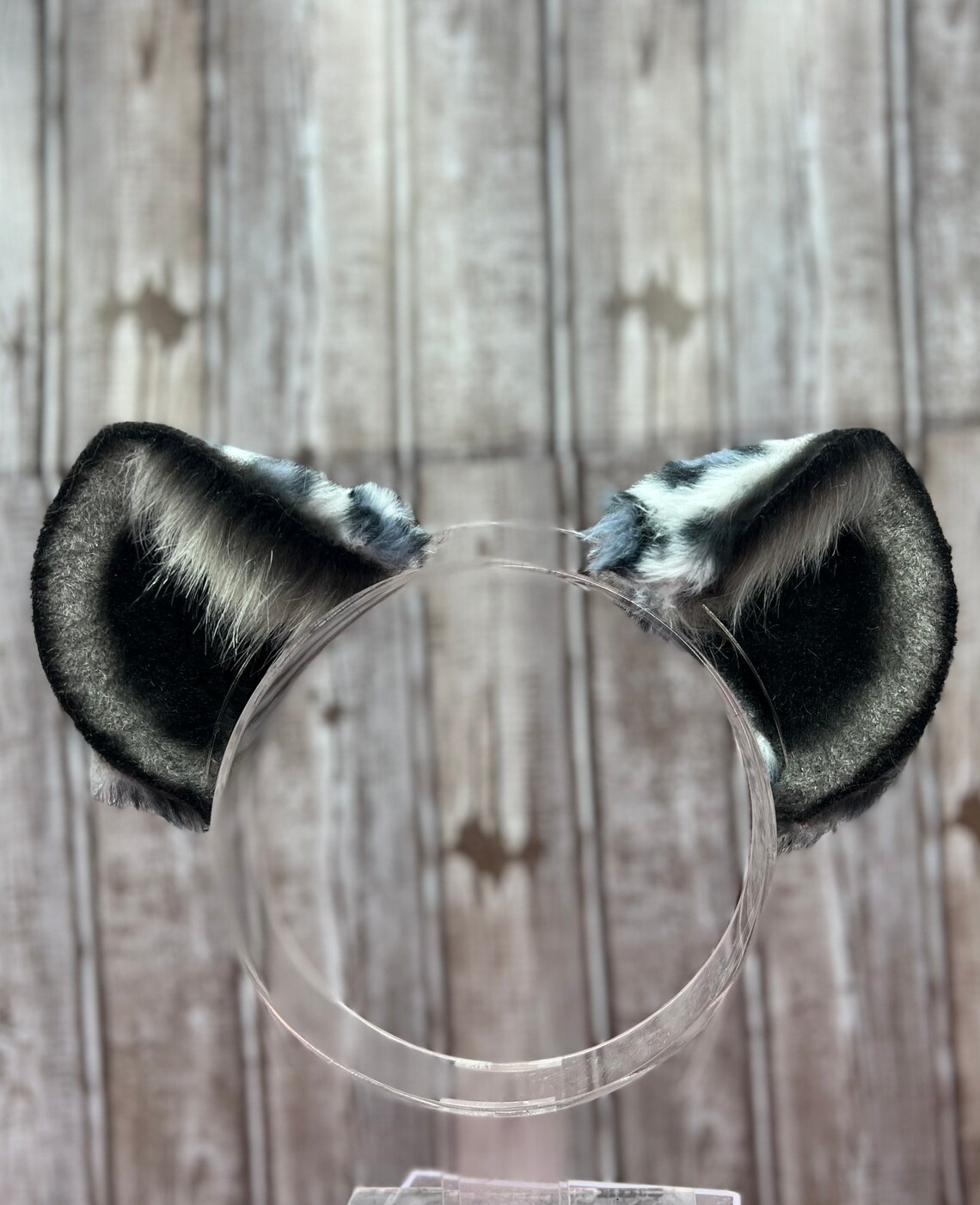 Snow Leopard Faux Fur Cat Ears: Gemstone Cosplay Headband - Etsy