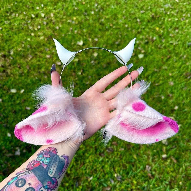 Cow Headband - Etsy