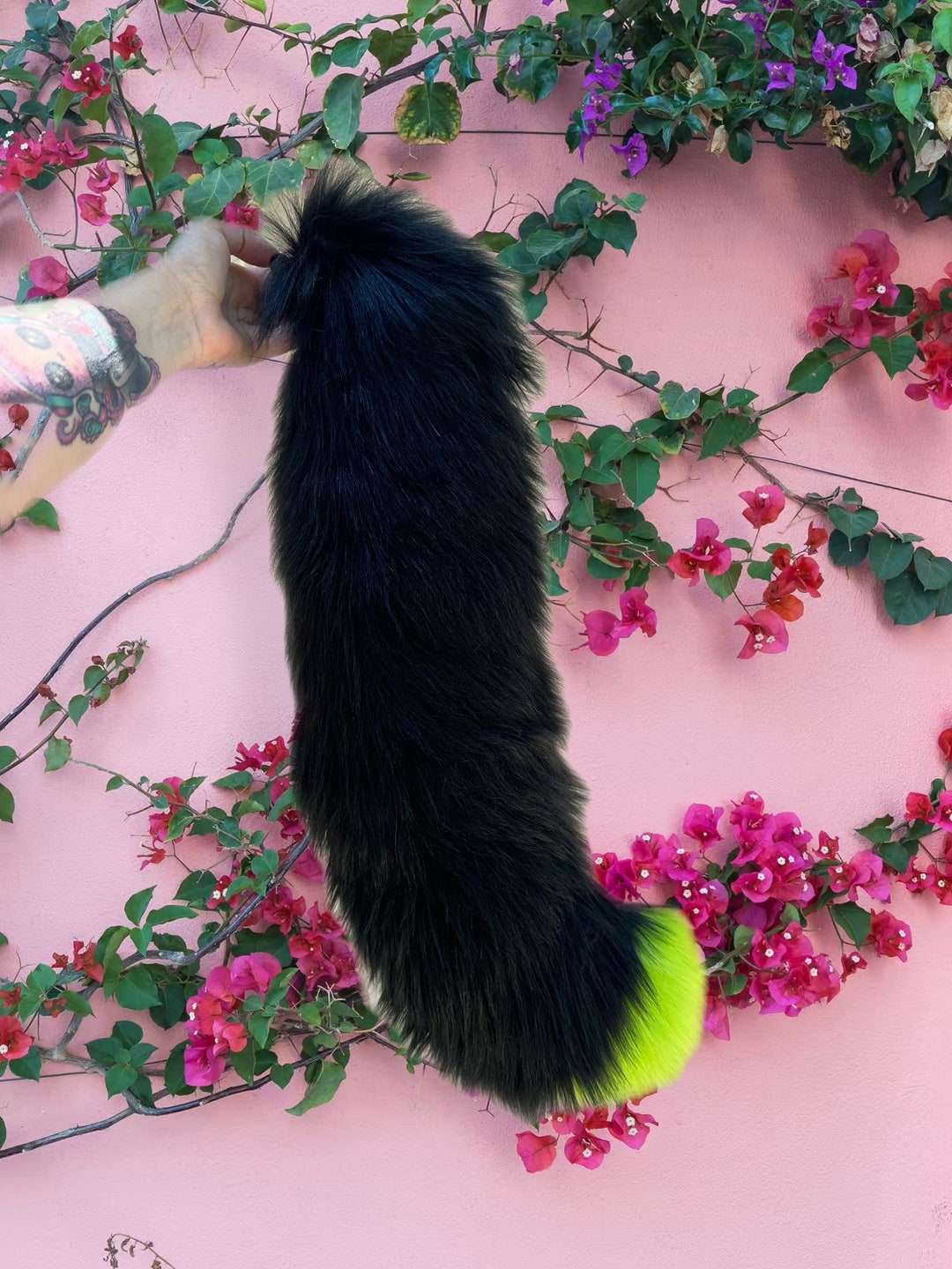 Custom Faux Fur Cat Tail: Cosplay Costume Kitty Tail - Etsy